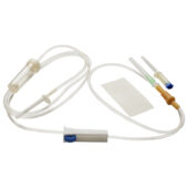 Disposable infusion set with a metal needle (PR infusion system ...